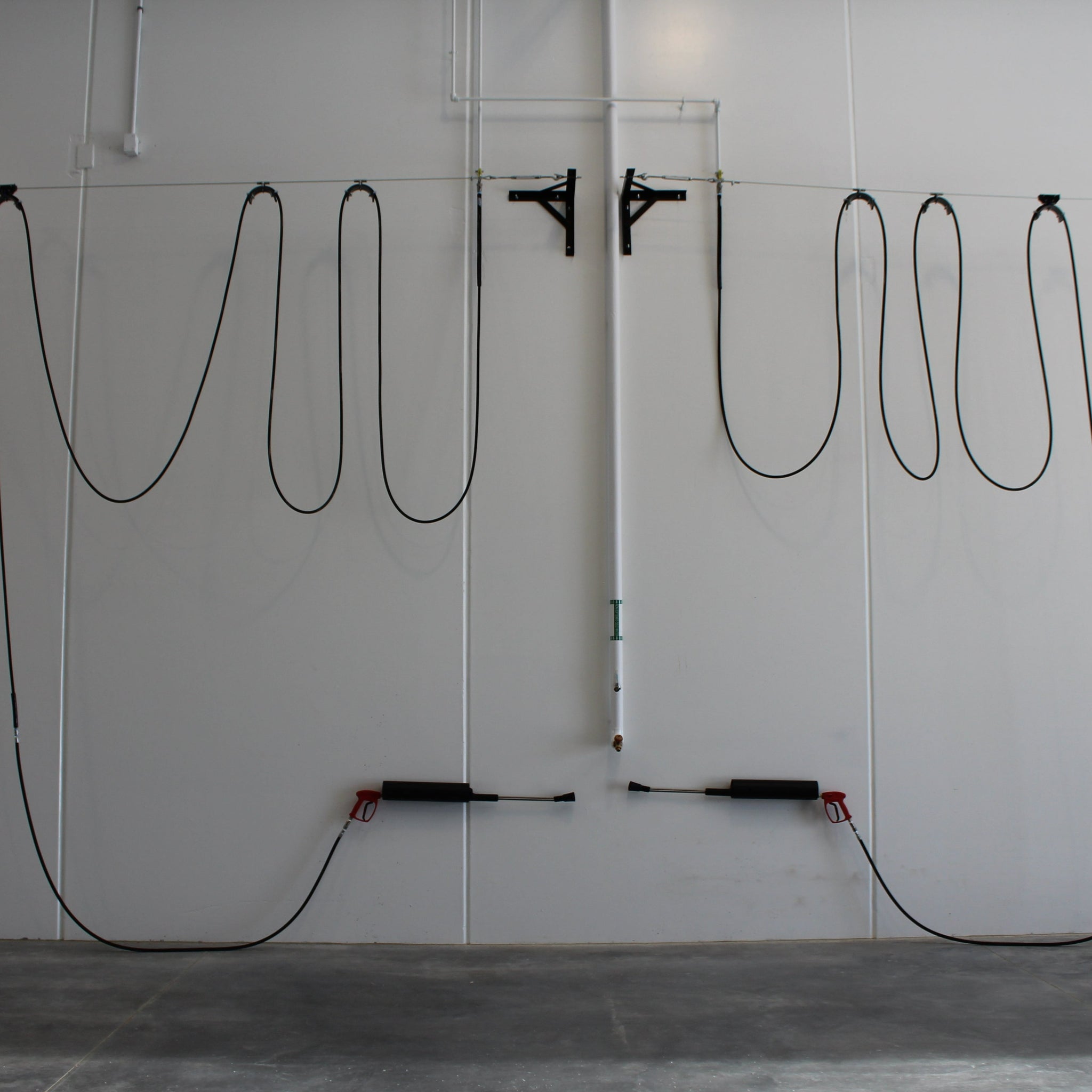 Hose Trolley System - Wash Bay System | Pressure Washer Wash Bay ...