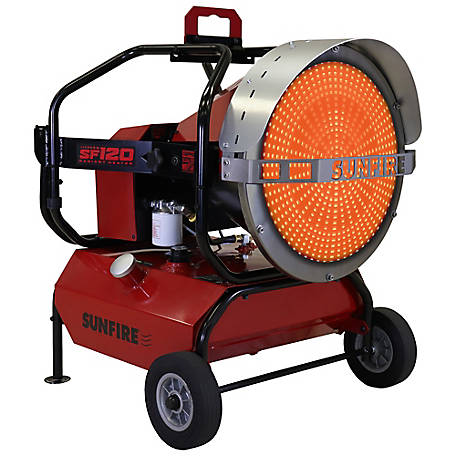Sunfire 120 Radiant Heater | Clean Burn Portable Infrared Heater ...