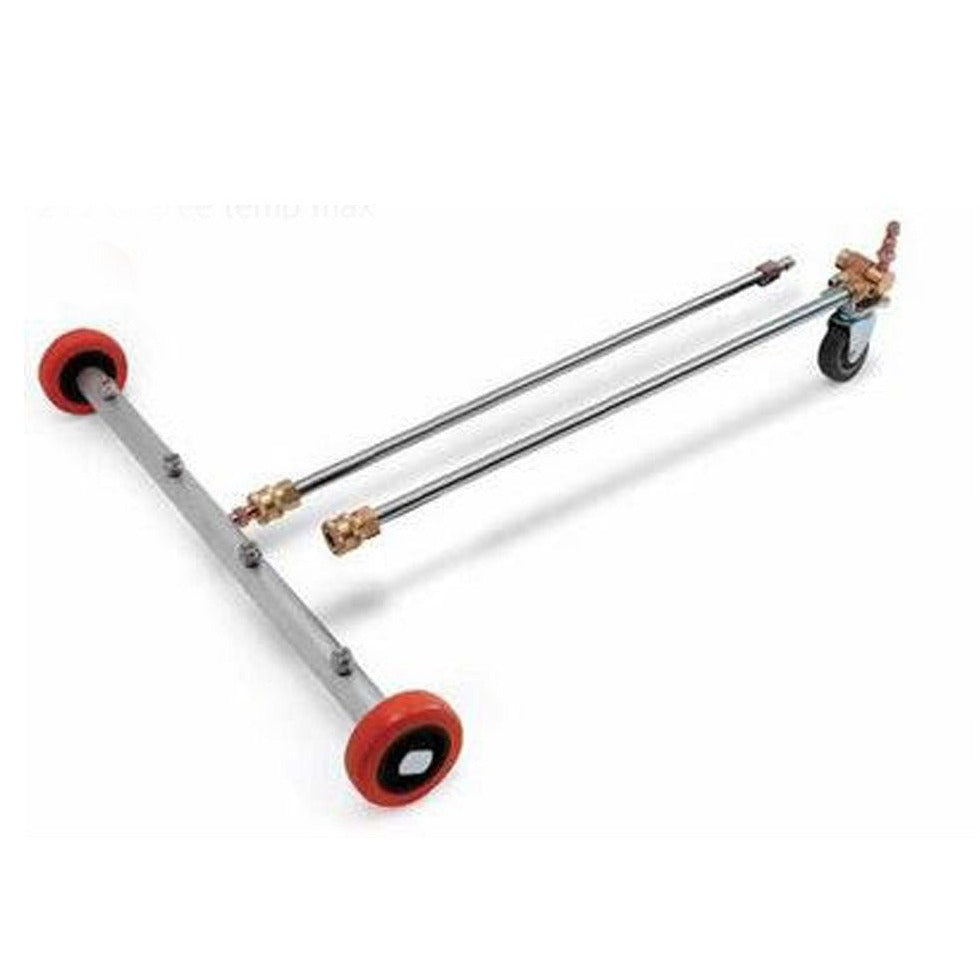 21" Undercarriage Cleaner - Pressure Washer Underbody Water Broom Combo ...